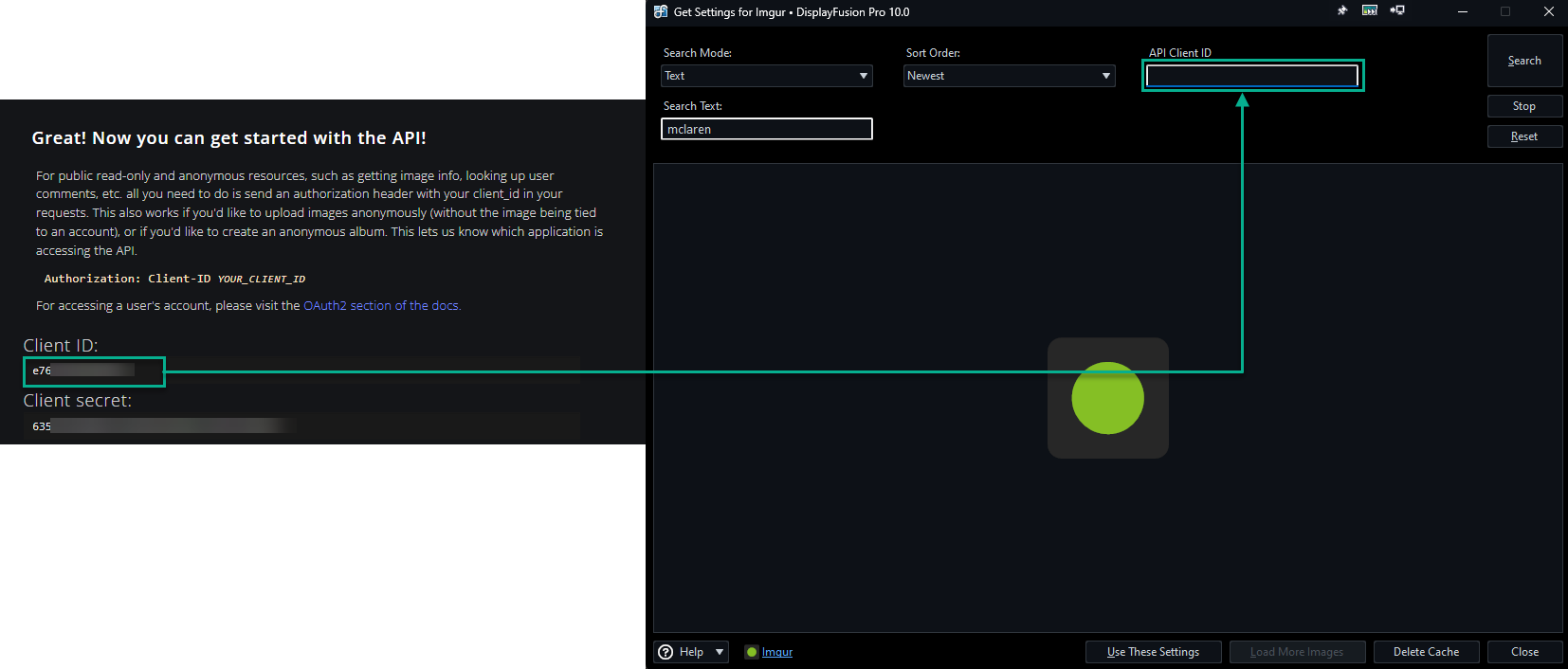 Imgur Wallpaper Source • Help Guide • Displayfusion By Binary Fortress Software